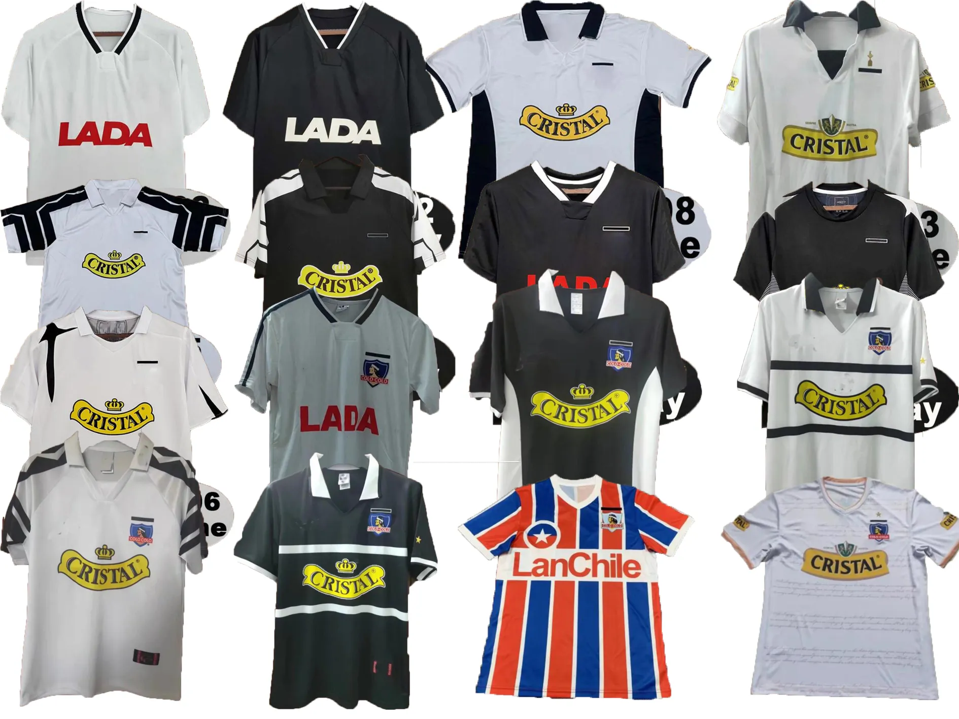 كولو كولو ريترو لكرة القدم جيرسي 1991 2006 2011 كأس ANGEL FERNRNDEZ ...