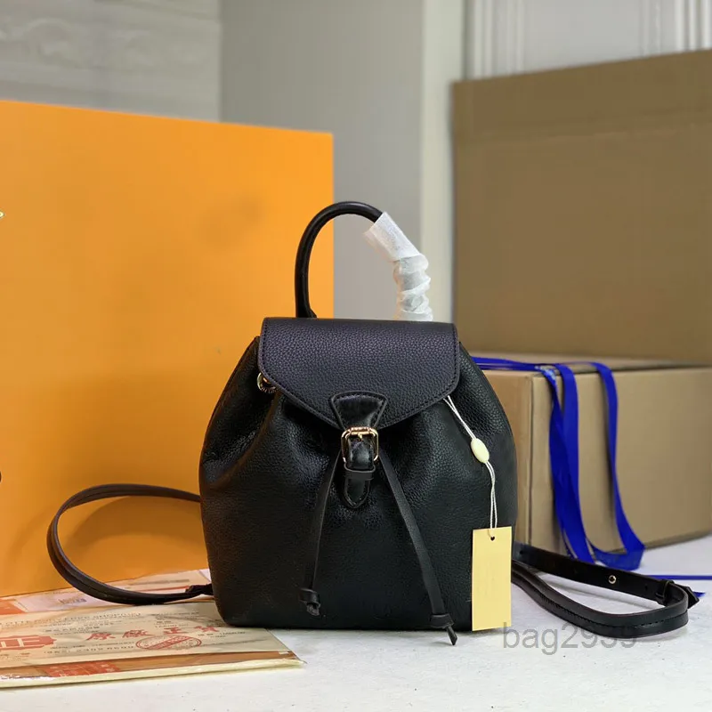 School Bags Backpack Mini School Bag Leather Backpack Purse ...