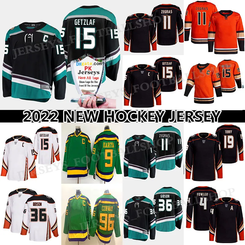 15 Ryan Getzlaf Reverse Retro Hockey Jersey 11 Trevor Zegras 33 Jakob ...