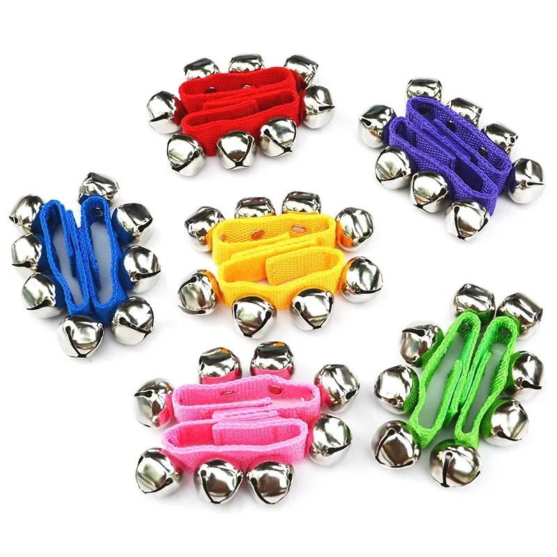 Early Educational Hand And Foot Bell Toy For Kids Jingles Shake ...
