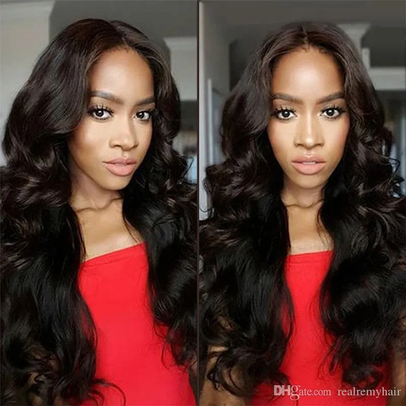 360 250% Brazilian Cheap Lace Frontal Wigs Density Brazilian Body Wave ...