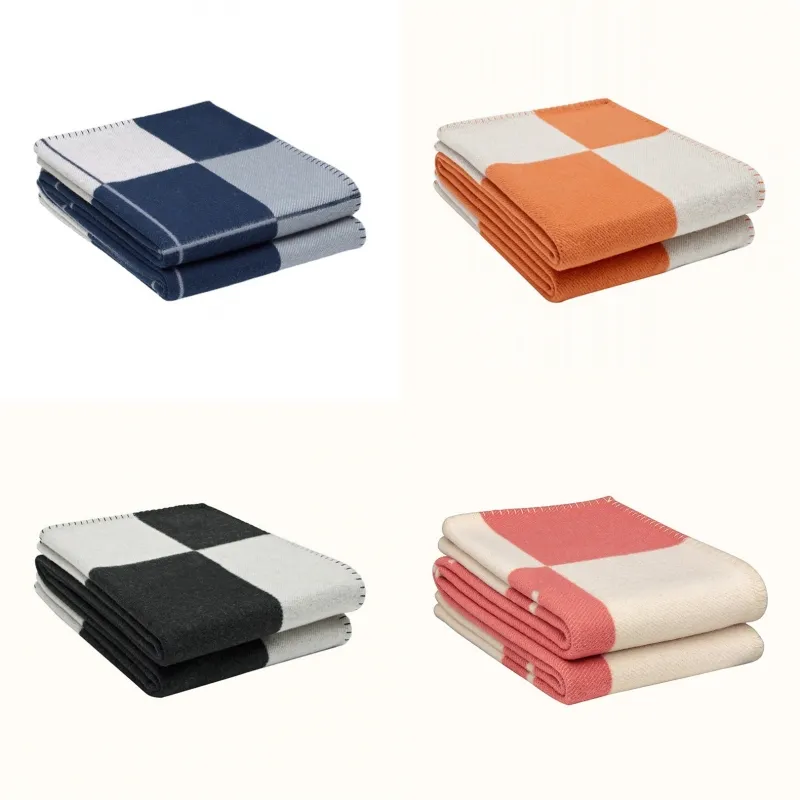 Letter Cashmere Designer Blanket Soft Wool Scarf Shawl Portable Warm ...