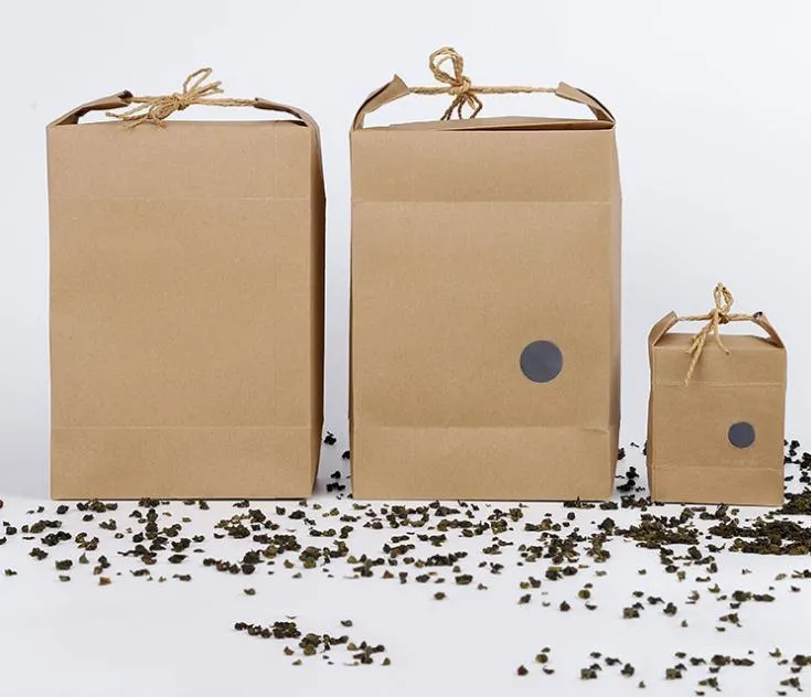 Rice Paper Bags For Tea Packaging Kraft Paper Bags For Weddings, Food ...