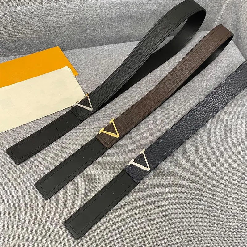 Designer Belt Genuine Leather Casual Belts With Classic Needle Buckle 3 ...