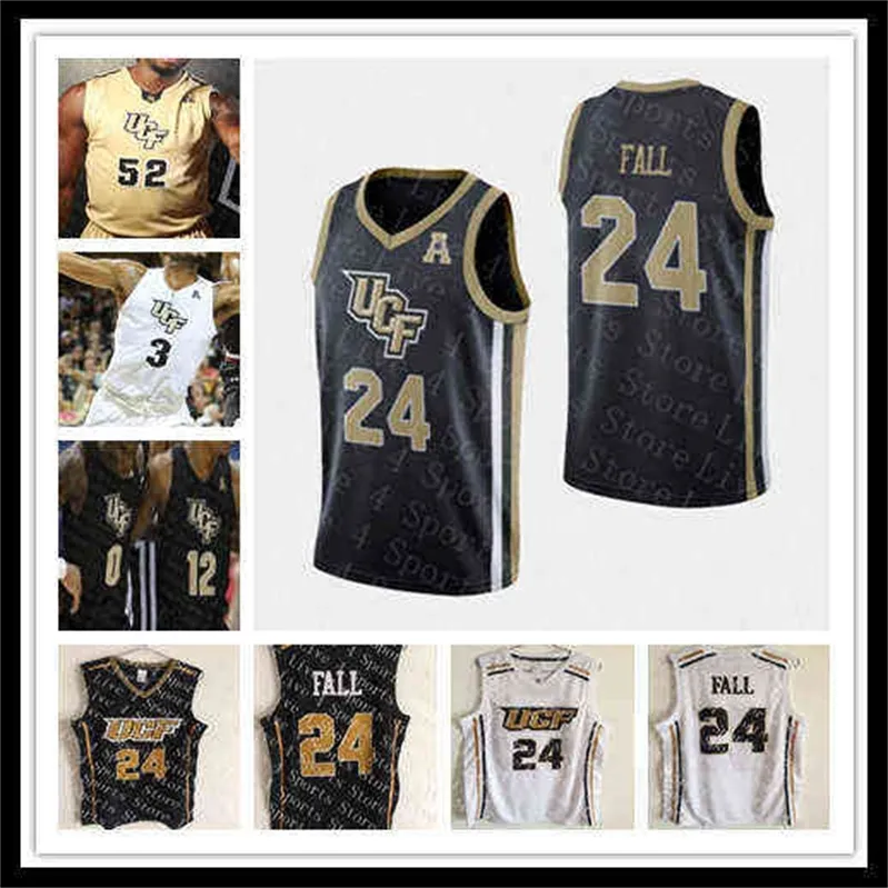 Custom College Basketball Player Uniform Wskt Wears Tacko Fall 1 B.J ...