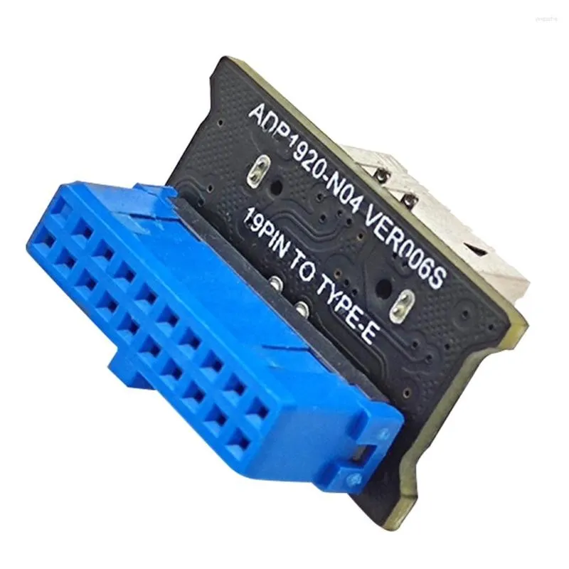 USB 3.0 Internal 19 Pin Motherboard Header To Type E A Key 20 Front ...