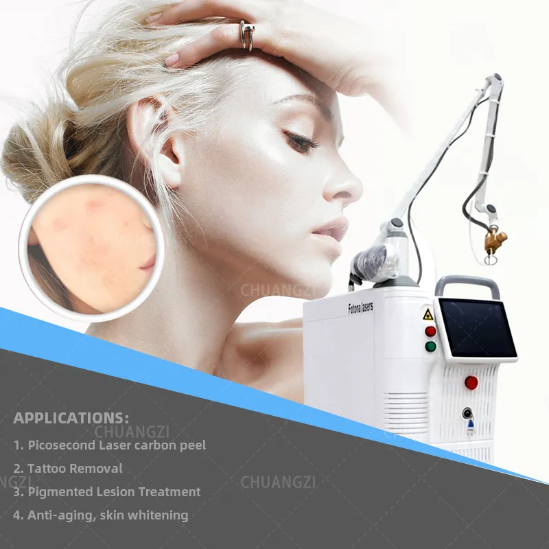 2023 Professional Radio Frequency Tubes Co2 Fractional Laser Equipment For Acne And Scar Removal ...