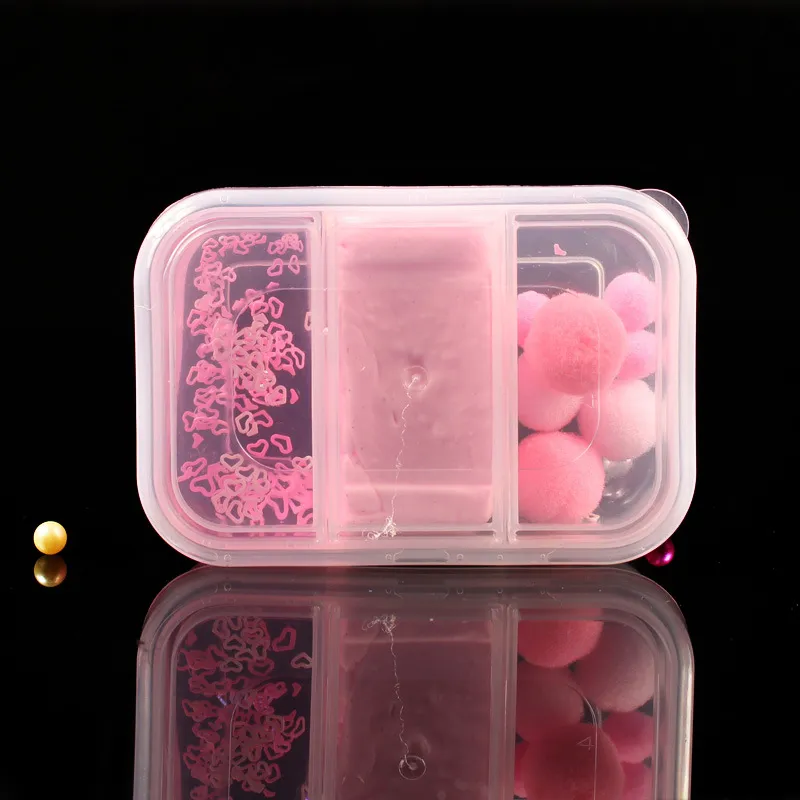Transparent Matte Crystal Mud Transparent Clay Slime Sequins 75g ...