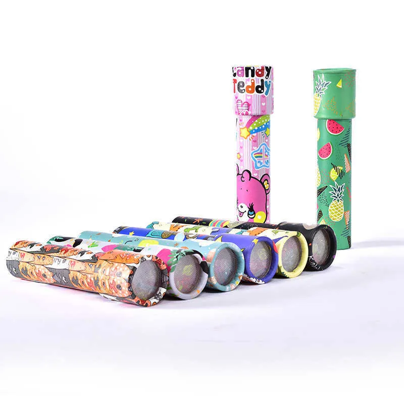 Interactive Toy Kaleidoscope: Rotating Interior View Magic Educational ...