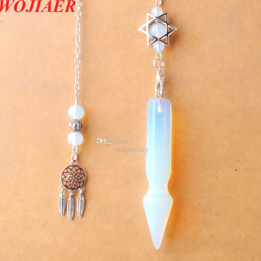 Natural Stone Quartz Types Of Crystal Pendulums Crystal Dowsing Point Merkaba Catcher For Dream ...