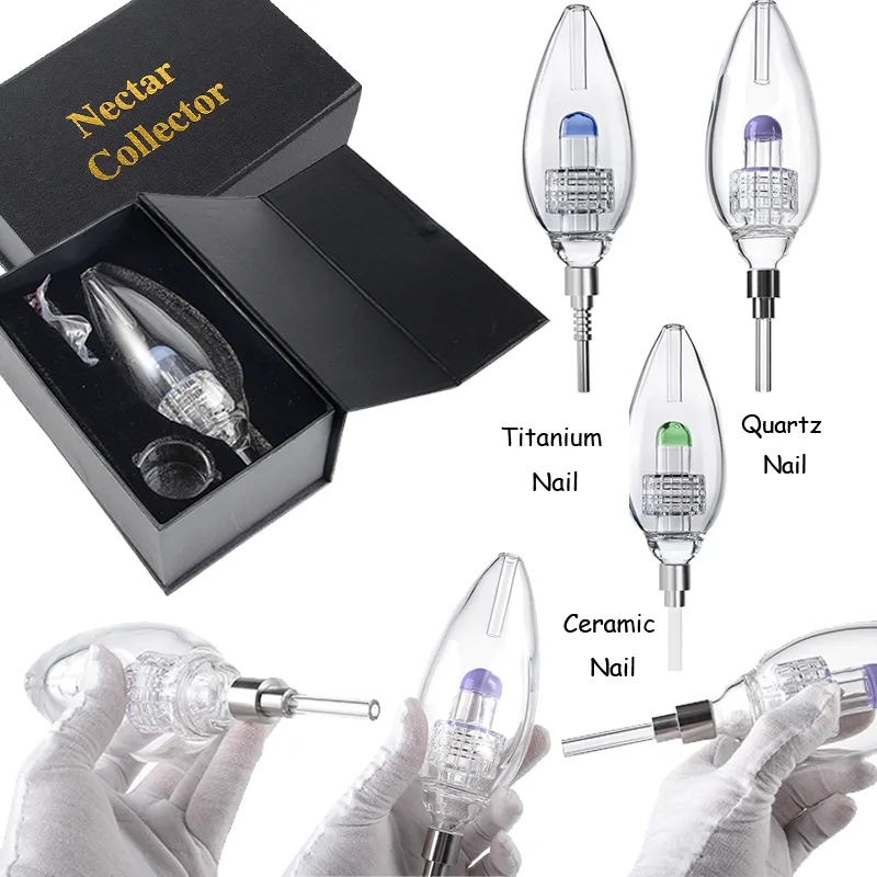 2024 Glass Nectar Collector Kit | 17mm Glass NC Smoking Accessories ...