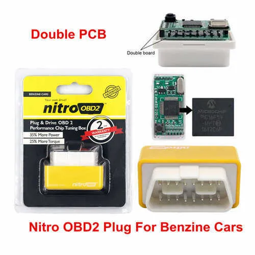 NGITROOBD2 2 Layer Pcb Mcrd V2 Tuning Box For ECO Nitro Gasoline ...