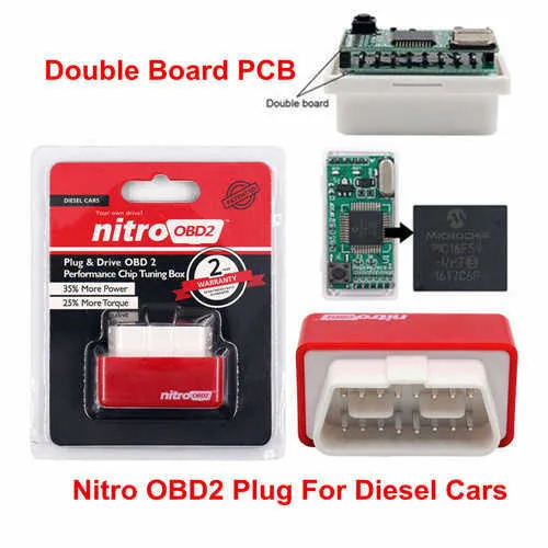 NGITROOBD2 2 Layer Pcb Mcrd V2 Tuning Box For ECO Nitro Gasoline ...