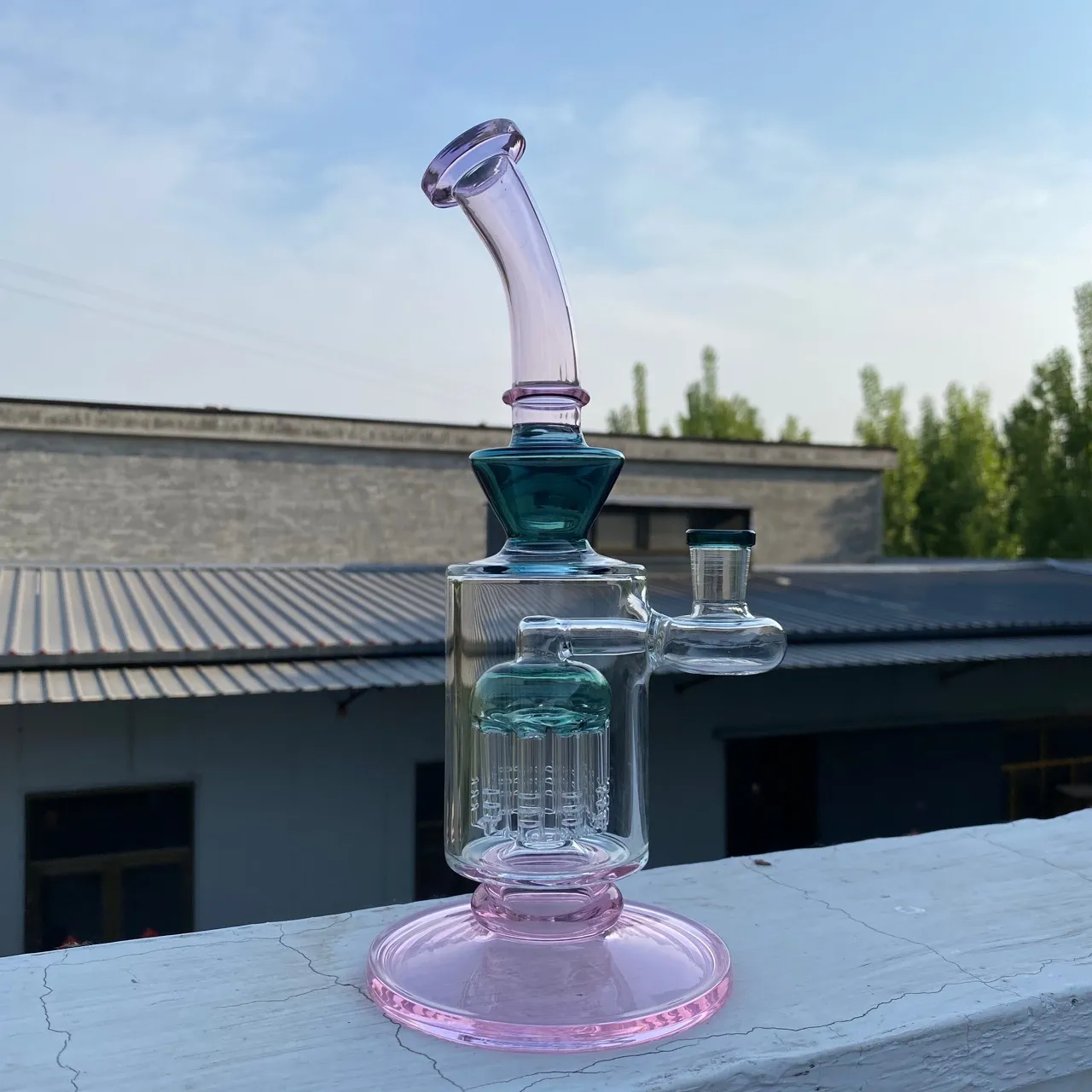 Bong Hookah Dab Rig Tubo De Agua De Vidrio Cubilete Grande Adulto ...