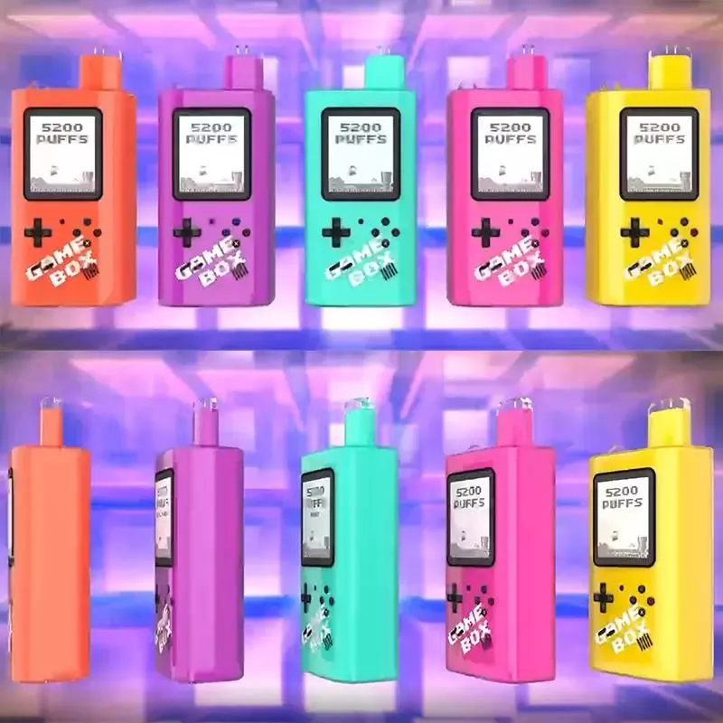 Disposable Vape RandM E Cigarette Game Box 5200 Puffs Vapor Ecig ...