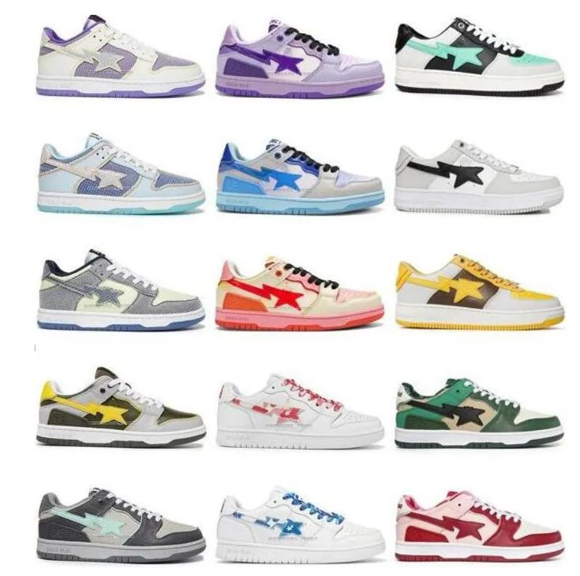 Bapestas SK8 Sta Motorcycle Boots SK8 Baped Designer Bapesta Camo Black ...