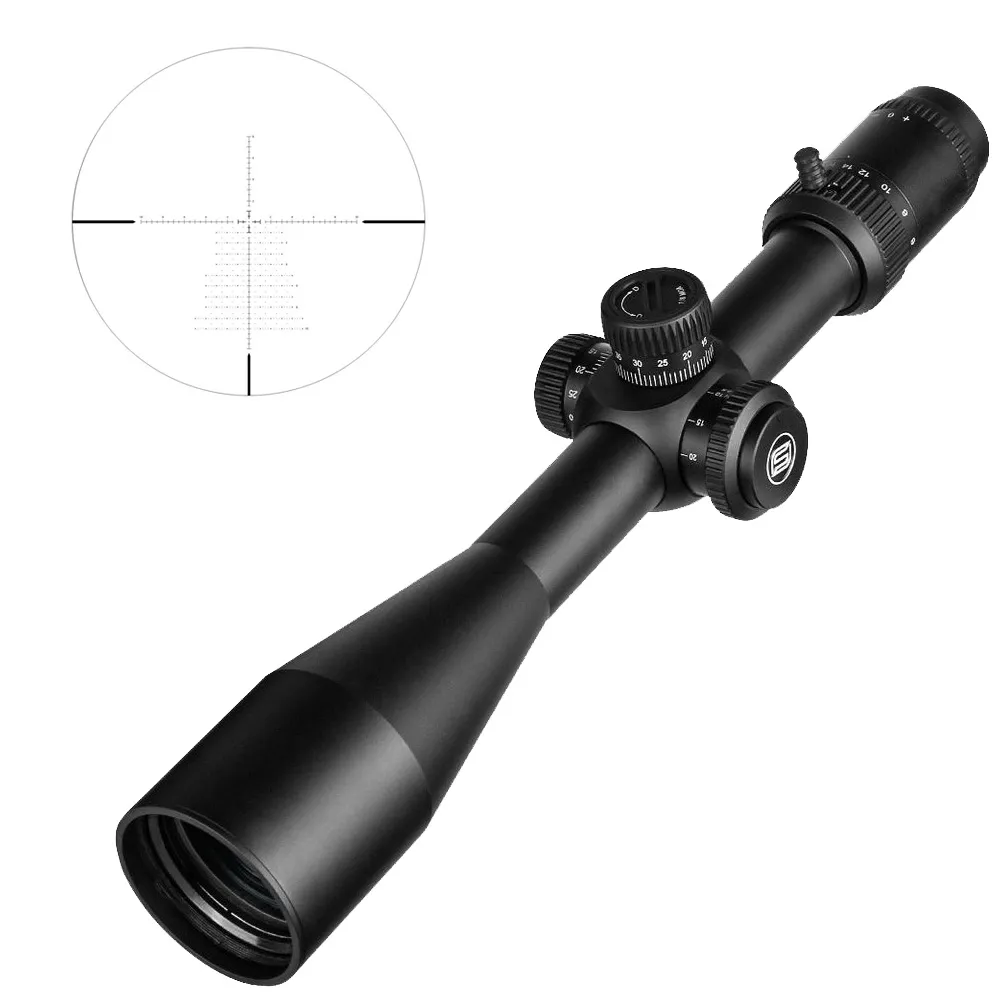 HD 6 24X50 FFP Scope Tactical First Focal Plane Hunting Riflescopes ...