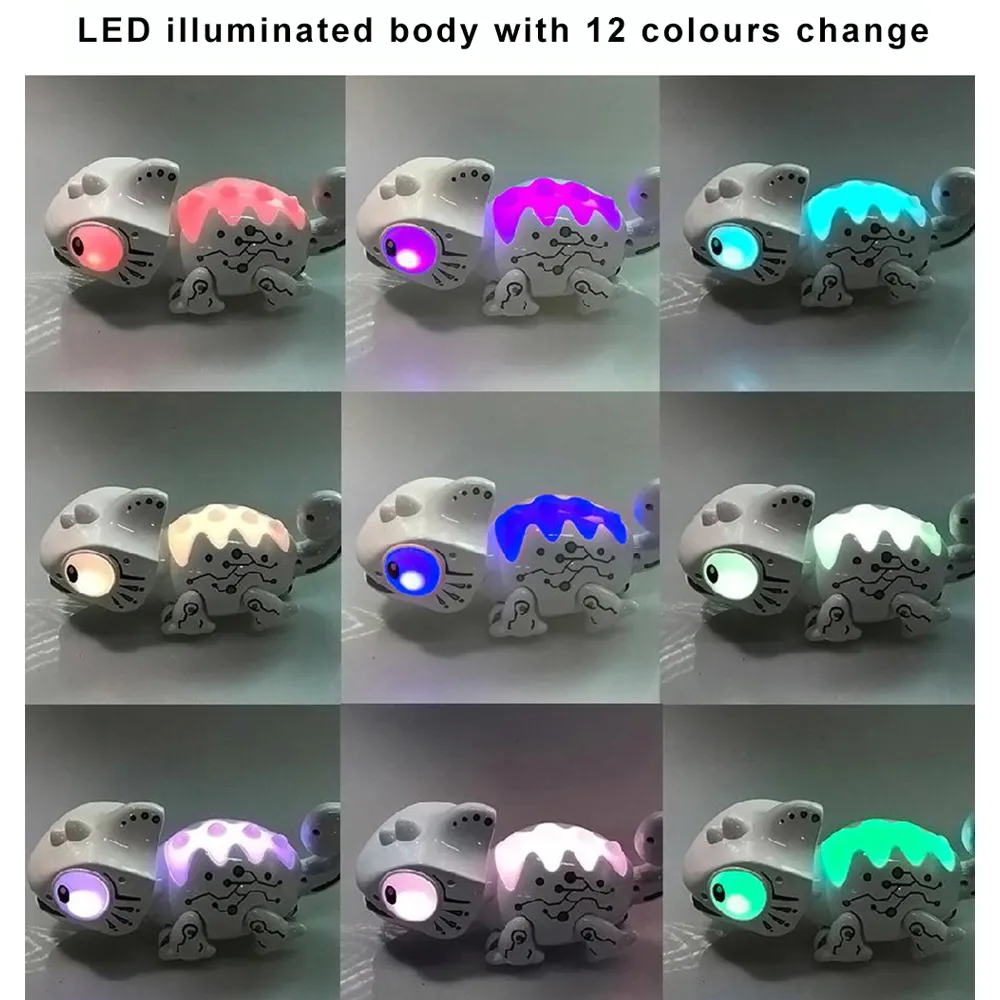 RC Chameleon Robot Toy 24GHz Intelligent Dinobot, Remote Control ...