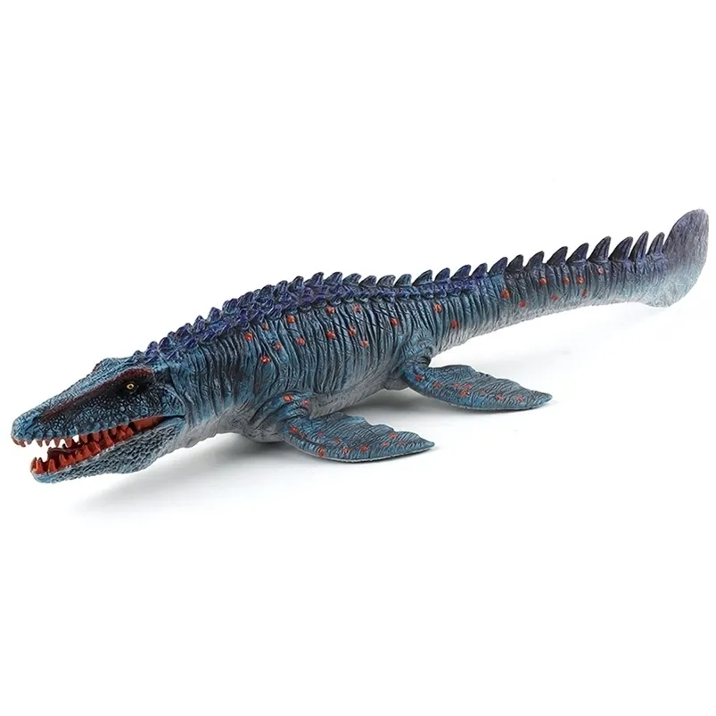 Dinosaurs Action Figures: Realistic Mosasaurus Toy Wild Animal Model ...