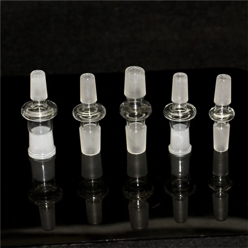 Smoking Glass Water Pipe Adaptor Glass Drop Down Adapters 14mm 18mm ...