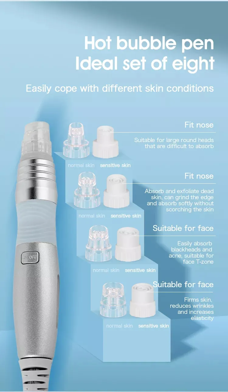 13 In 1 Facial Machine With Hydra Oxygen Dermabrasion, Bio Ultrasound ...