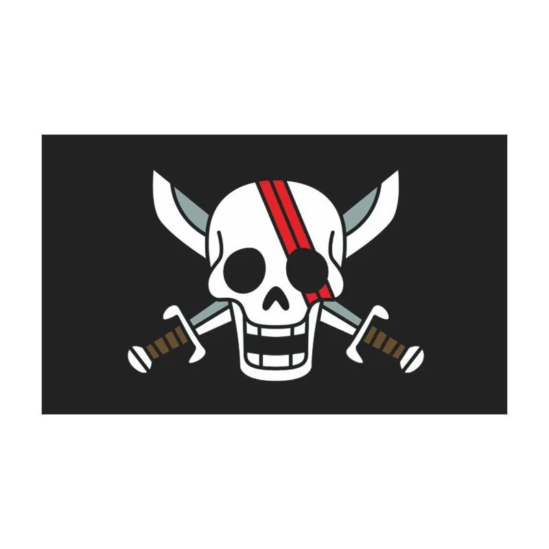 Jolly Roger Pirate Cornish Flag Cross Bone Skull Banner 52 Styles For ...