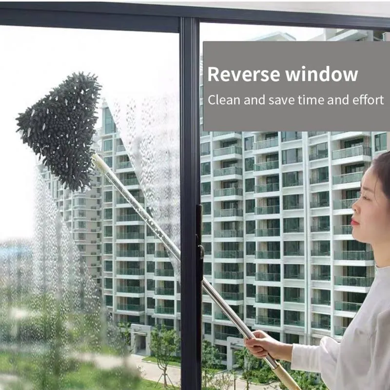 Window Cleaning Mops Triangle Mop For Washing Glass Ceiling Dust ...