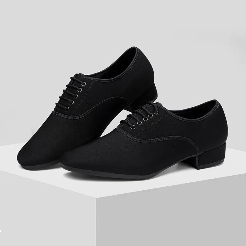 Men Modern Standard Tap Dance Shoes Soft Soled Professional Breathable ...