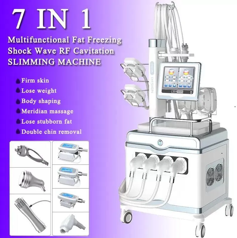 Cryo Freezing Slimming Shock Wave Beauty Machine Cryolipolysis Fat ...
