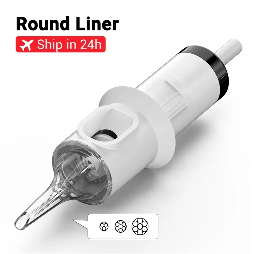 DHgate.com:50Pcs Stigma Tattoo Needles Cartridges Round Liner Shader ...