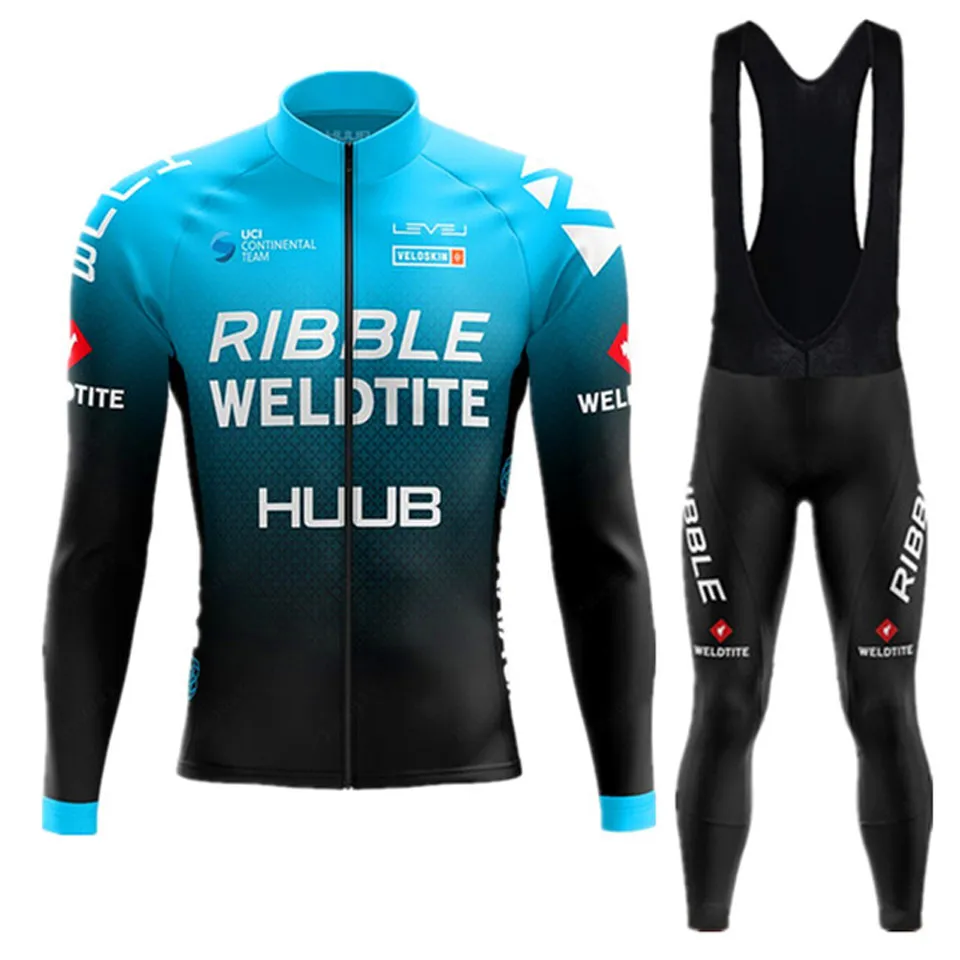 Men's Cycling Clothing Set: Autumn Ride Long Sleeve Jersey and Pants ...