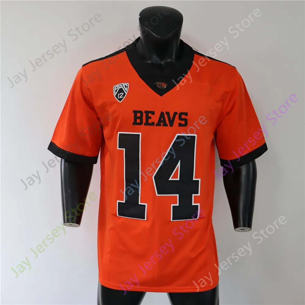 Oregon State Beavers Custom Football Jerseys New Style Men's Youth ...