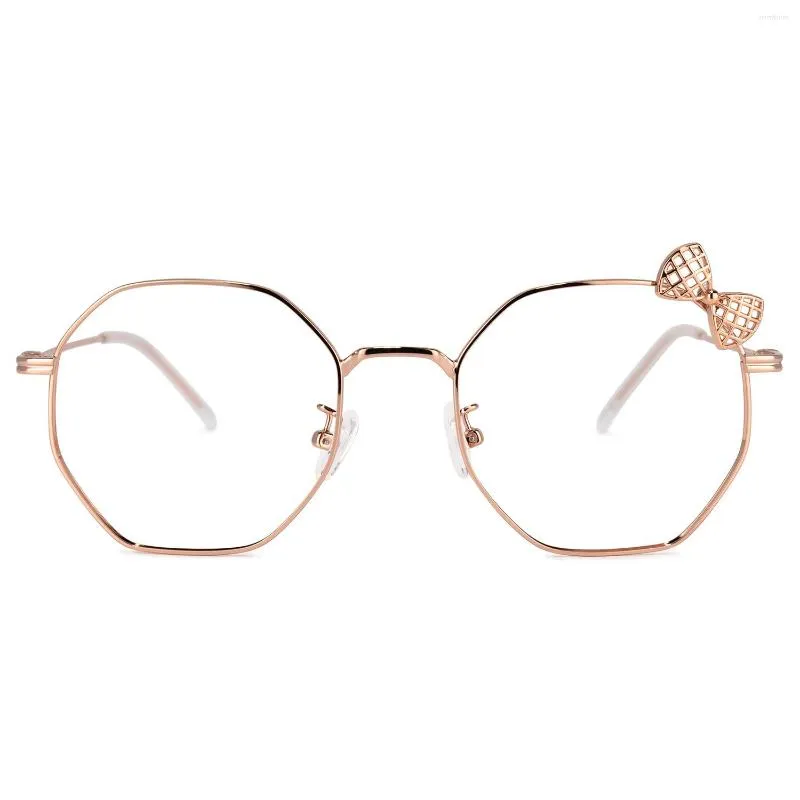 Women Glasses Fashion Square Glasses Thin Frame With Silver Temples ...