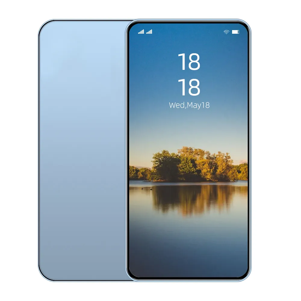 I14 Pro Max Cell Phones 6.8inch Android Phone Show 4GB RAM 64GB ROM 5G ...