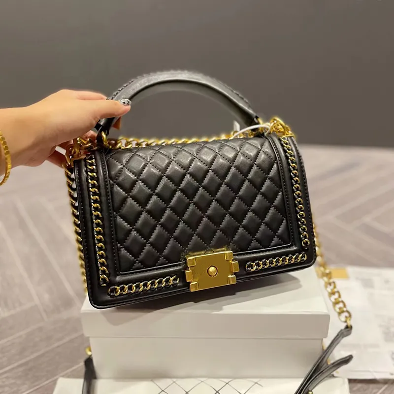 Luxury Designer Chain Flap Handbag For Women Classic Shoulder And ...