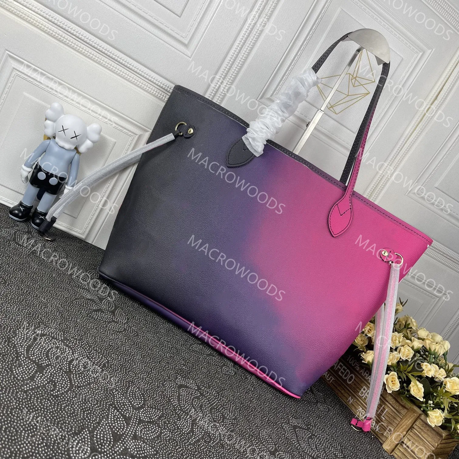 Luxury Gradient Canvas Beach Sprayground Tote Bag For Women Designer ...