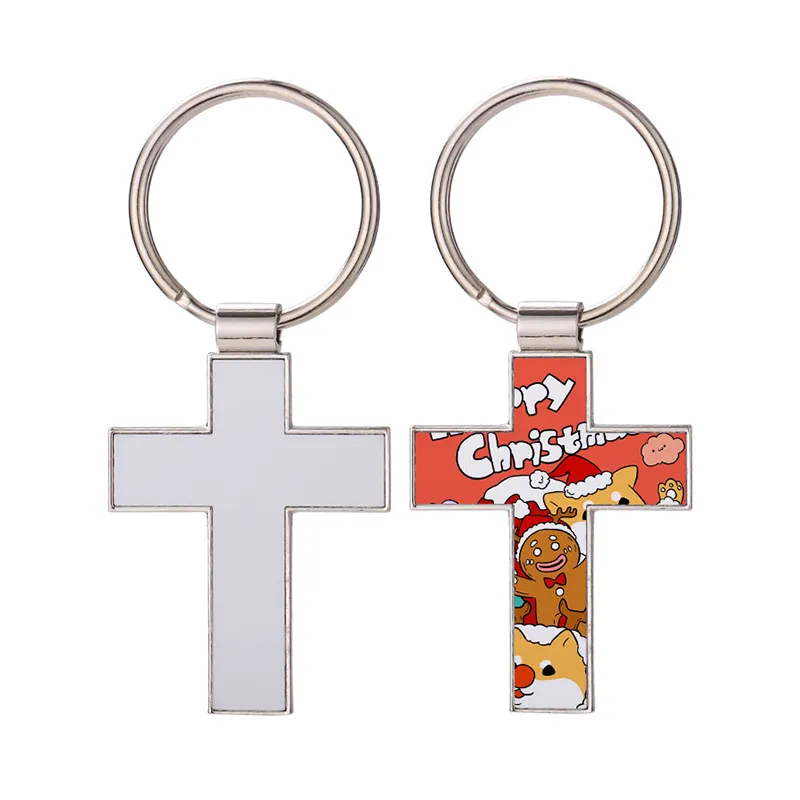 DIY Heat Transfer Cross Keychain Blanks - Creative Sublimate Acrylic ...
