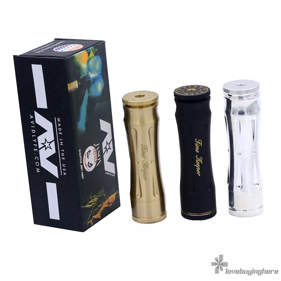 Classical Mech Mod AV Time Keeper Vape Mods Metal Tube Brass Timekeeper ...