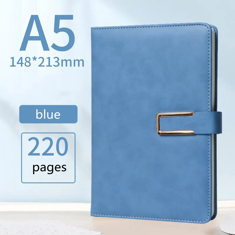 Wholesale PU Leather A5/B5 Journal 4 Line Notebook With Magnetic ...