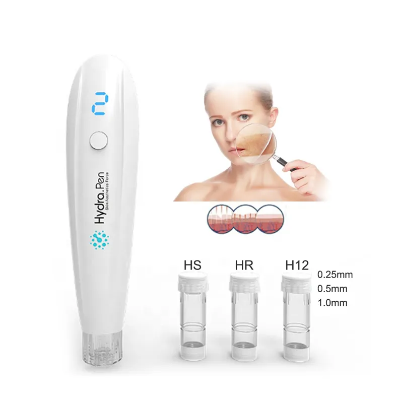 Hydra Pen H2 Automatic Micro Nano Needle Beauty Serum With LED Photon ...