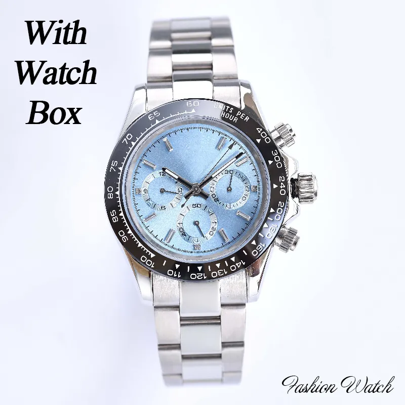 Classic Powder Blue Dial Girl Lady Watches Mechanical Automatic Mens ...