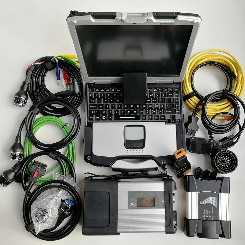 BMW Icom Next MB Star C5 Auto Laptop Diagnostic Tool With SD Connect 5 ...