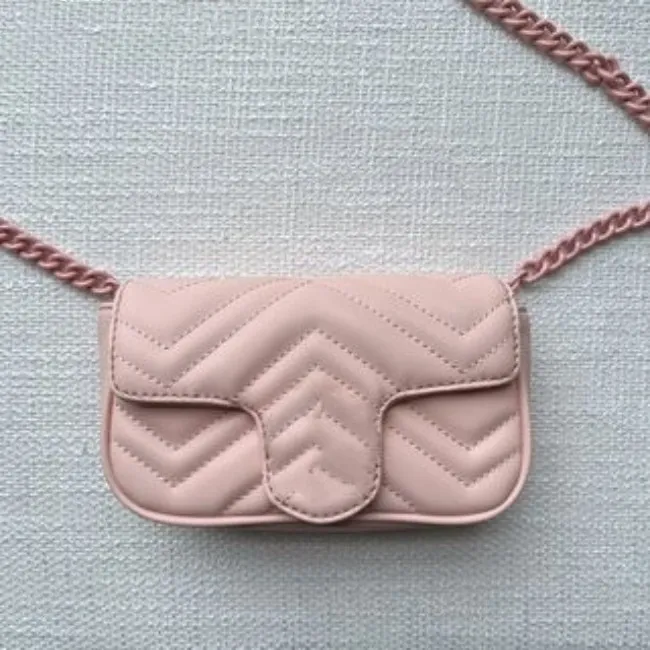 Cute Pink Mini Backpack Purse - Trendy Crossbody Waist Bag for Women ...
