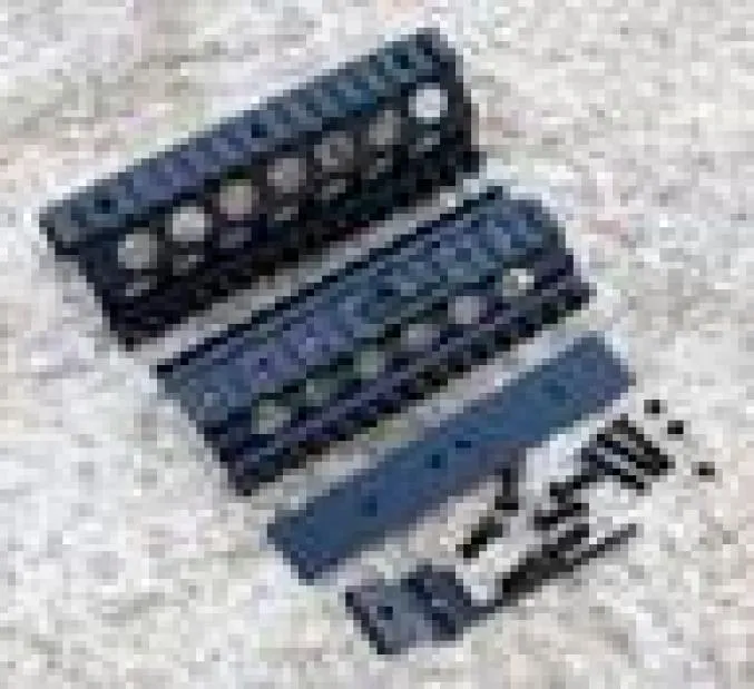 Aluminum CNC M249 Lower And Upper Scope Mount Handguard RIS Rails ...