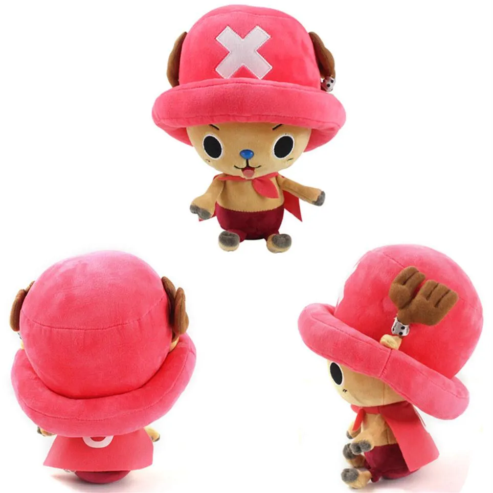 24 Cm Anime One Piece Tony Chopper Plush Toys Golls De Pelúcia De ...