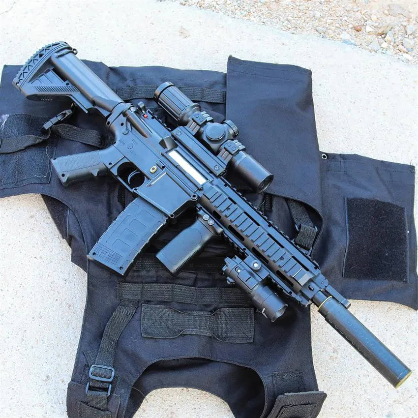 Elektrische Spielzeugpistole M416 Submachine Gewehr Scharfsch tzen ...