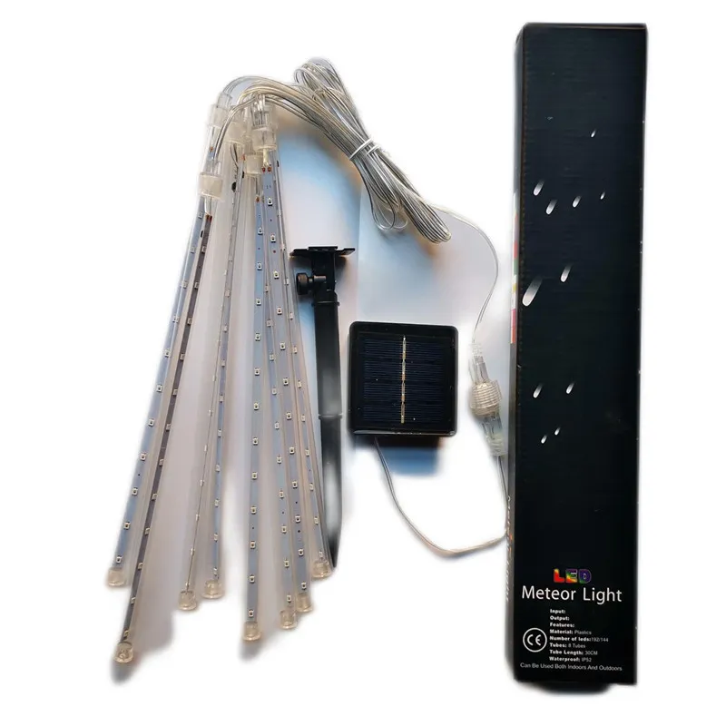 Meteor Shower String Lamp 2024 Christmas Lights Snowfall LED Strips ...