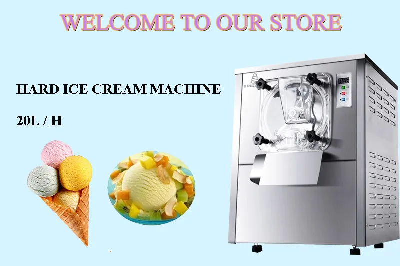 BL25T Commercial Gelato Machine 1400W Air Cooled Electric Ice Cream ...