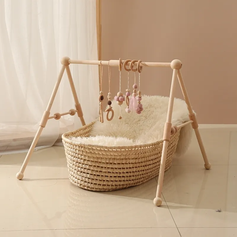 Wooden Baby Belong Mobile With Fitness Frames, Activity Gym, Suspension ...