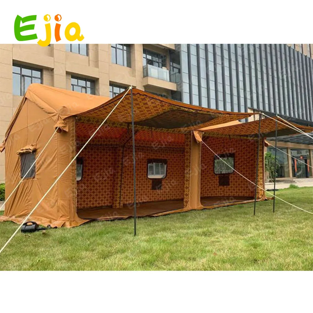 Inflatable Air Tent For Camping: Spacious Waterproof Shelter 3x3/3x4 ...
